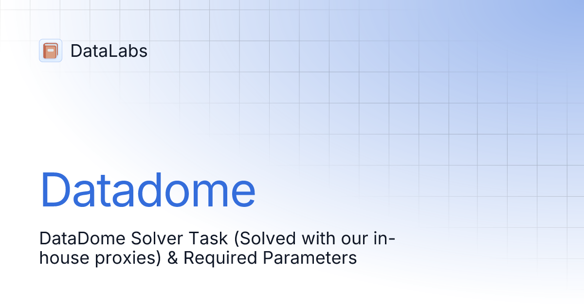 Datadome | DataLabs